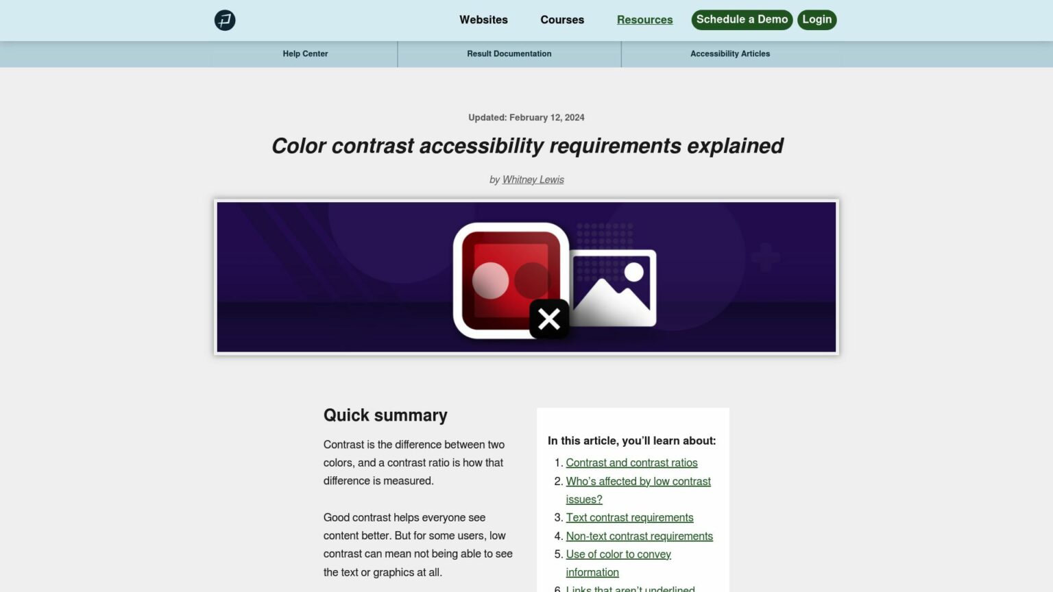 Color Contrast Accessibility Requirements Explained – Designerr.co